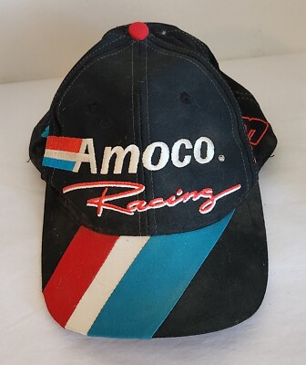Vintage NASCAR #93 Amoco Racing Cap Bill Davis hat | eBay