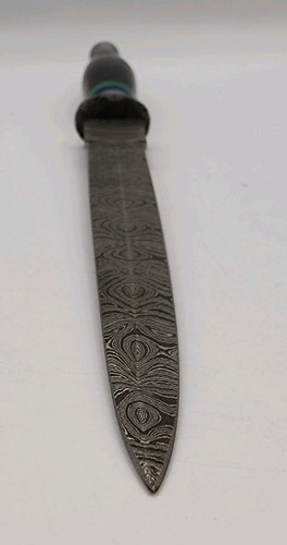 Handmade Damascus Double Edge Dagger Boot Knife | eBay