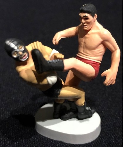 Pro Wrestler Giant Baba Figure 16 Sentence Kick Attacking | eBay