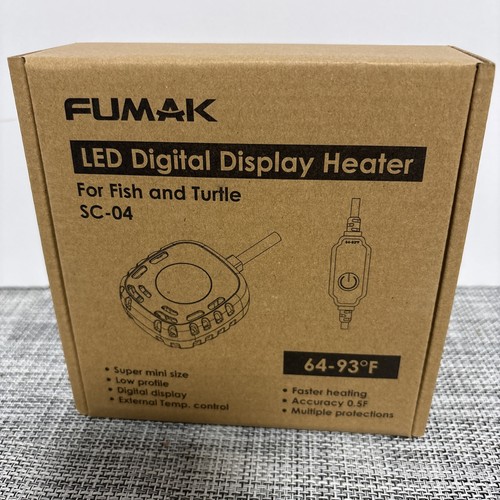 Fumak 25W LED Display Aquarium Heater Fish Tank SC-04 | eBay