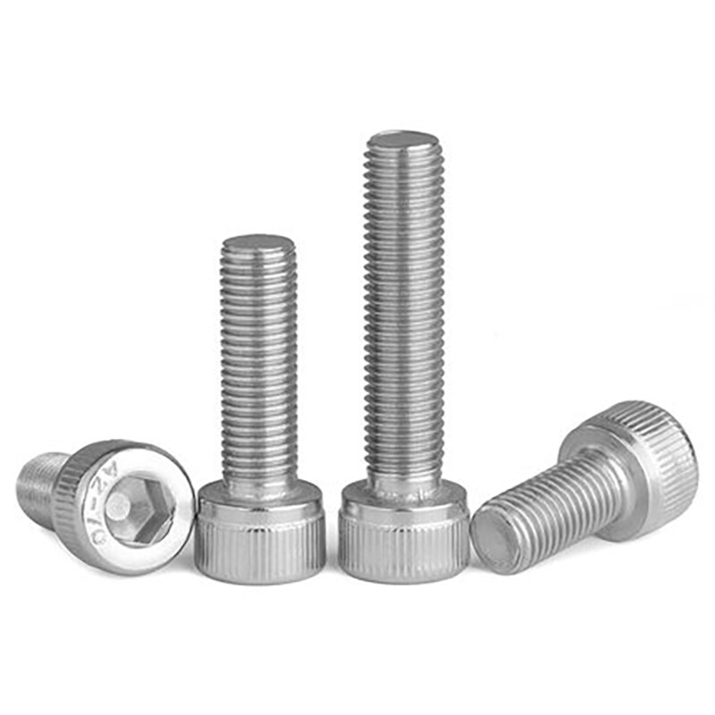 M10 Allen cup head screws SUS304 Hexagon socket knurled headle fine ...
