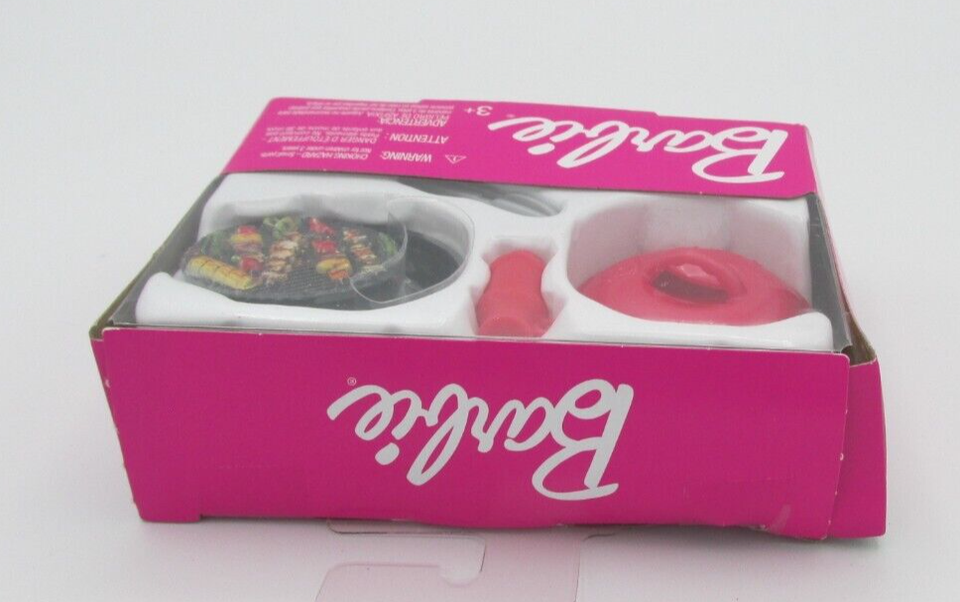 Barbie Accessory Pack Barbecue BBQ Accessories new in damaged packaging ...