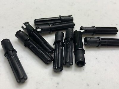 LEGO Black Technic Axle Pin 3L with Friction Ridges Mindstorms NEW ...