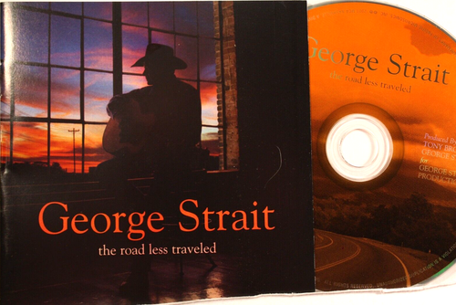 GEORGE STRAIT "THE ROAD LESS TRAVELED" (CD) Contem Country G Cond Ships ...