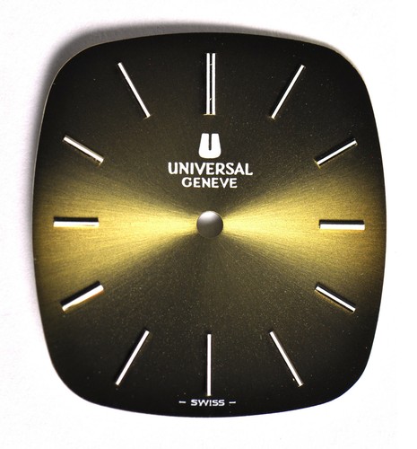 Factory Orig. NOS Universal Geneva Ref. 542639 Ellipse Dial,Switzerland ...