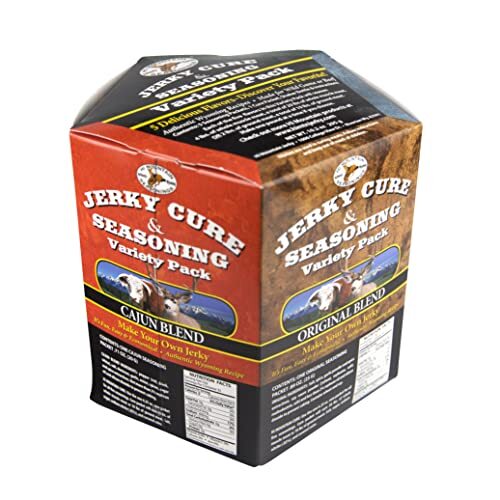 Jerky Cure & Seasoning Kit - VARIETY PACK #1: Original, Mesquite ...
