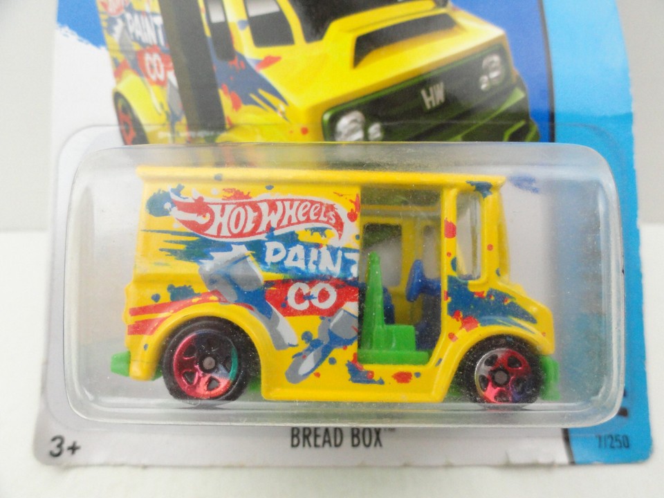 2014 Hot Wheels City #7 Bread Box (Yellow) | eBay