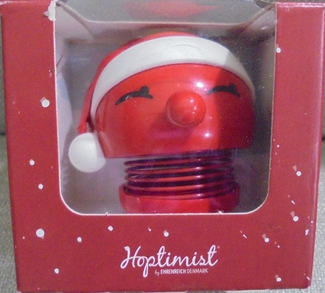 Hoptimist Baby Bumble Plastic Bobble Head Red Santa Hans Gustav ...