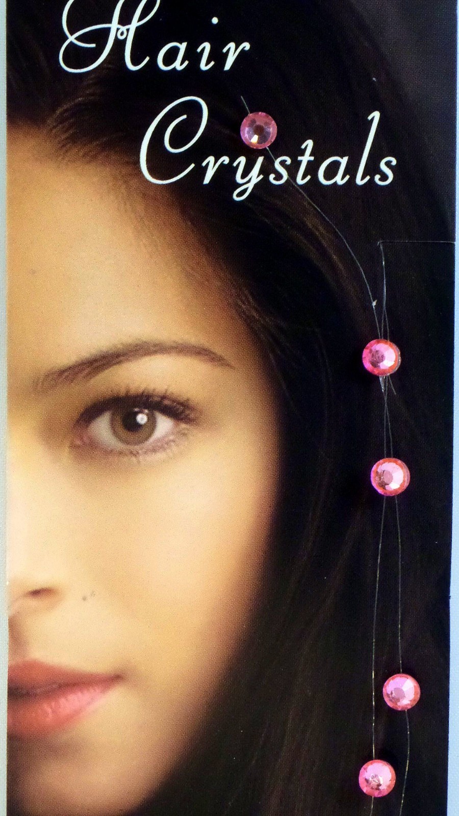 Hair Crystals Magnetic Extension Strand Removable Hair Gem Jewelry ...