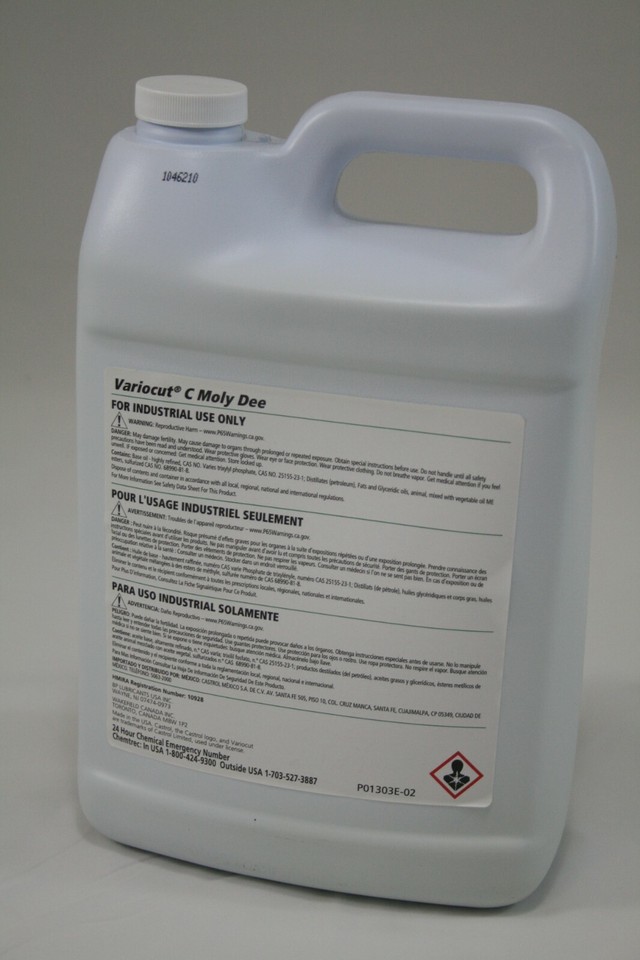 1 GALLON OF CASTROL VARIOCUT C MOLY-DEE TAPPING FLUID | eBay