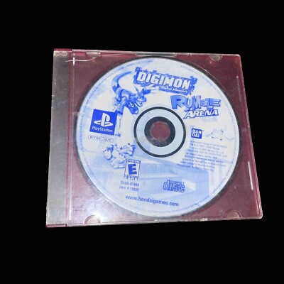Digimon Rumble Arena PS1 PlayStation 1 Disc Only | eBay