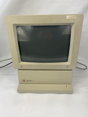 Apple IIGS 2GS Computer With RGB Monitor Runs With Bad Keyboard ...
