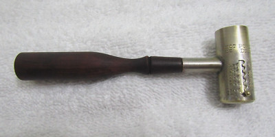 Vintage Wood Handle Adjustable Shot Oz. Dipper & Powder Drams Measure B ...