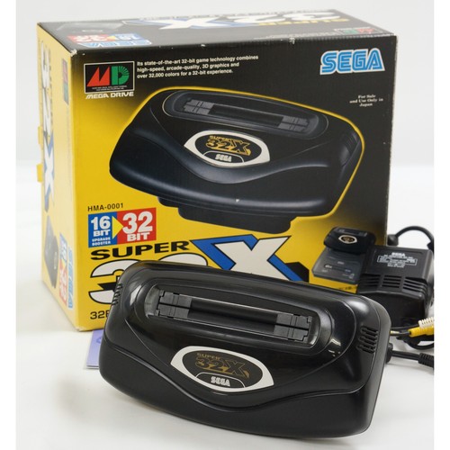 Mega Drive SUPER 32X Console System Boxed HMA-2400 Sega Tested ...