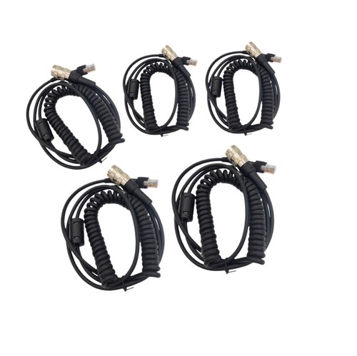 lot of 5 Scanner Cables For Motorola Symbol LS3408 DS3508 To VC5090 25 ...