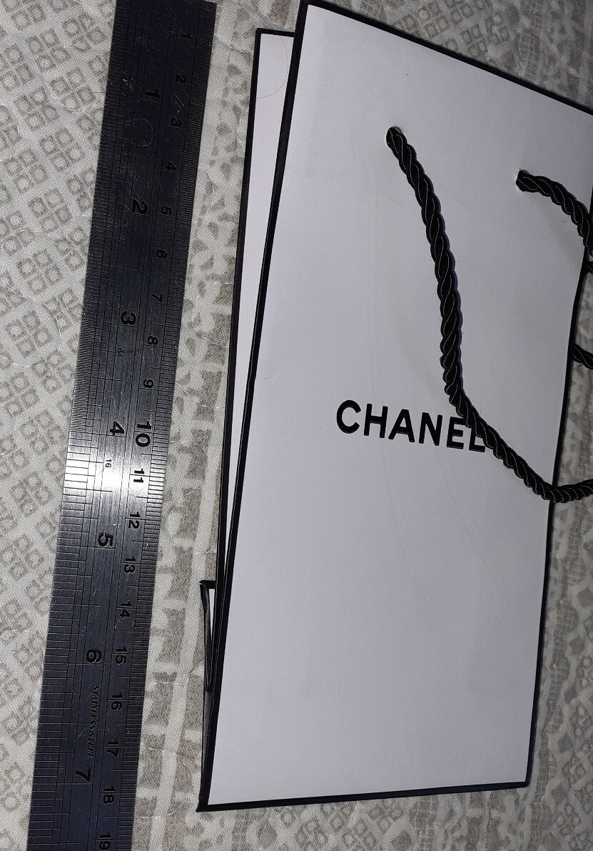 Chanel Paper White Small Bag | eBay