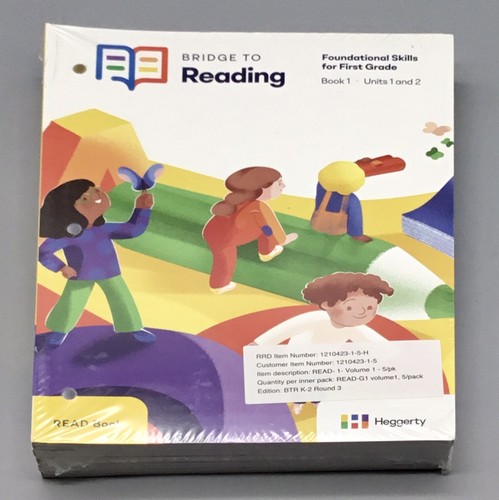 Bridge to Reading Foundational Skills for First Grade Book 1 Units 1 ...