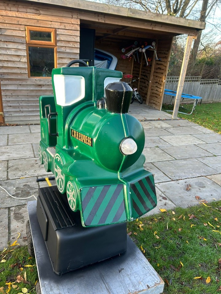 Kids Ex Coin Operated Ride On Train Arcade Machine | eBay UK