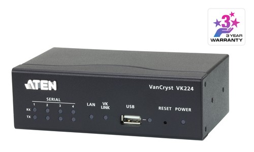 Aten-New-VK224 _ 4-PORT SERIAL EXPANSION BOX FOR VK2100 | eBay