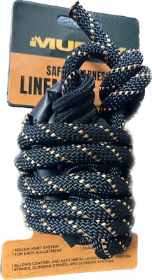 NEW - MUDDY Lineman's Rope Tree Climbing Safety Harness w/ Carabiner ...