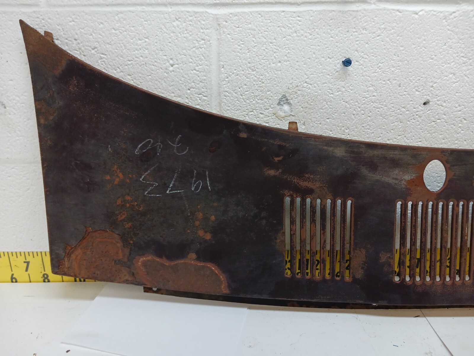 Used OEM Hood COWL Vent Panel 1970-78 Datsun 240z / 260z / 280z (TB26 ...