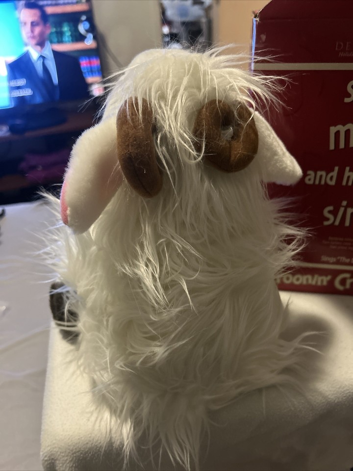 Dept 56 Goat Plush Animated Sings Sound Music The Lonely Goatherd | eBay