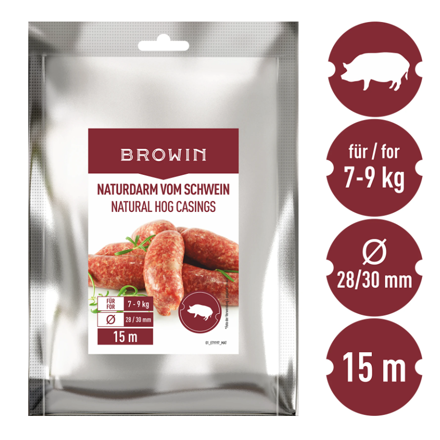 Schweinedarm Schafsdarm Schweinedärme 15m Naturdarm Därme Wurst ...