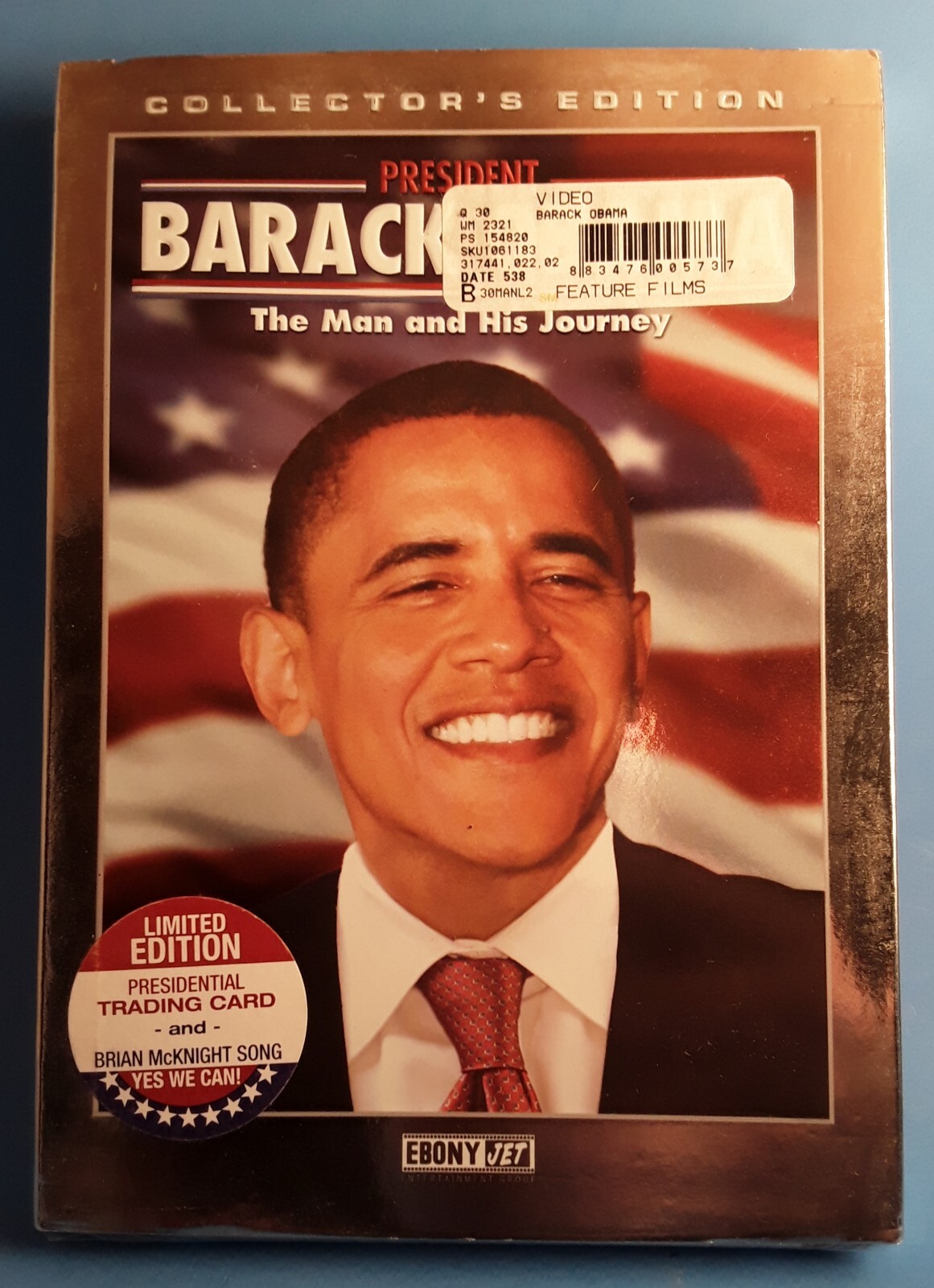 President Barack Obama The Man And His Journey (Dvd, 2009)☆Brand New ...