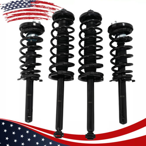 4pc Front and Rear Struts w/ Coil Springs Assembly for Honda Accord ...