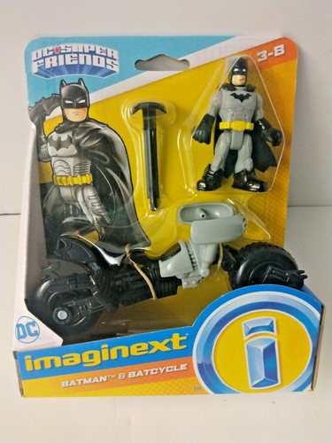 Fisher Price Imaginext BATMAN & BATCYCLE DC Super Friends - NEW in Box ...