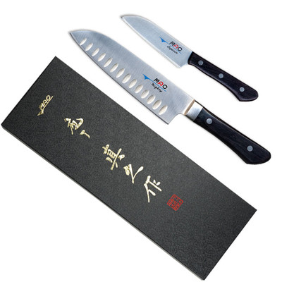 Japan MAC MS-46 Pro Series 2 PCS Japanese Santoku Knife Set (MSK-65 ...