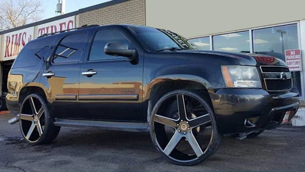 Chevy Tahoe On 28 Inch Rims
