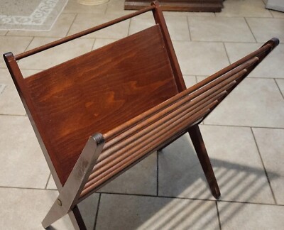 Mid-Century Modernism - Folding Magazine Rack