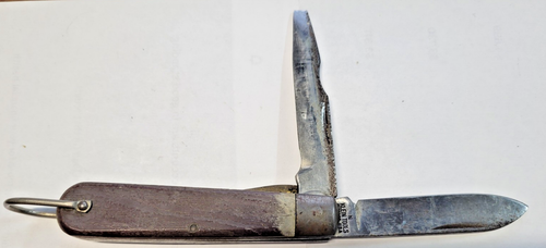 Vintage KLIEN TOOLS Chicago USA 2 blade Electricians folding pocket ...