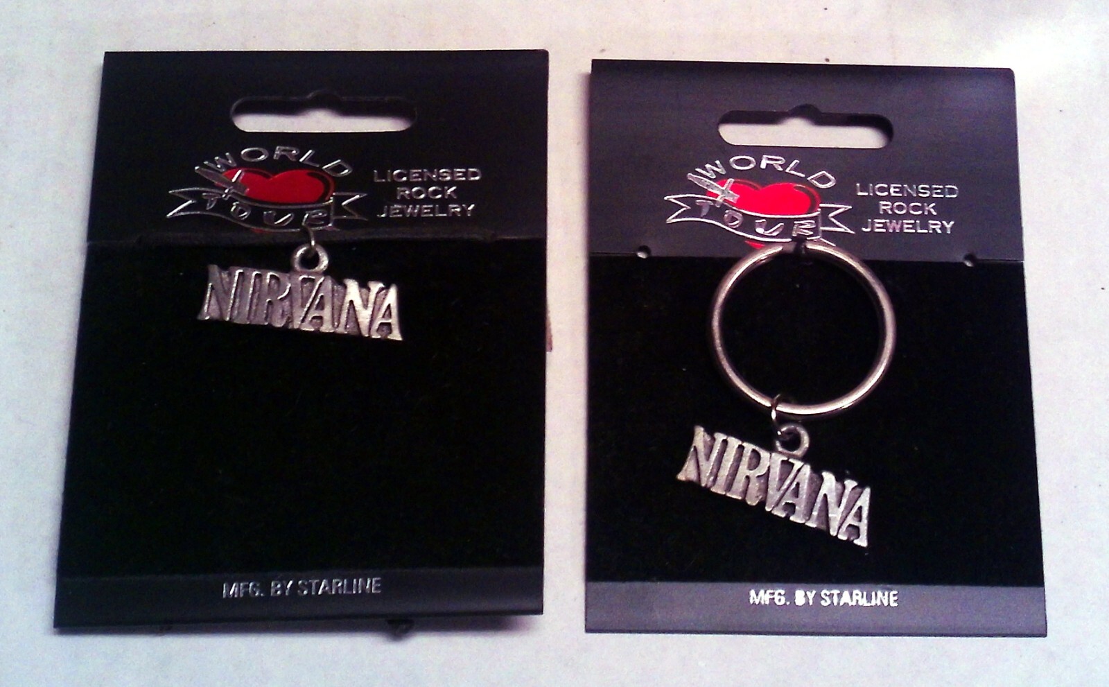 Vintage 1992 Nirvana Starline Keychain and Necklace | eBay
