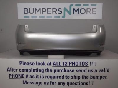 OEM 2013-2015 Lexus ES350 Base w/o Sensors Rear Bumper Cover ...