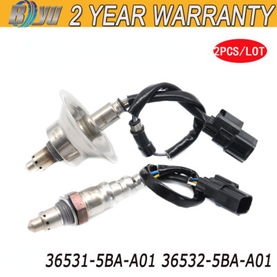 2PCS Oxygen Sensor 36531-5BA-A01 36532-5BA-A01 For 2016-2021 Honda ...