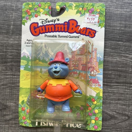 Disney 1985 Gummi Bears TUMMI Poseable Figure Fisher-Price -Never ...