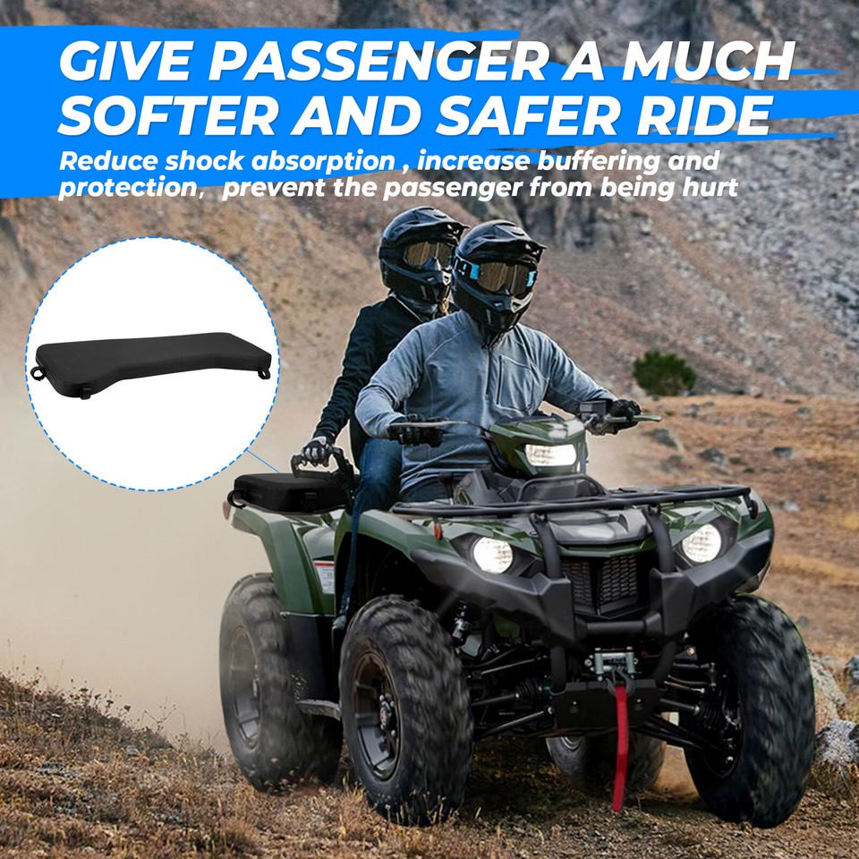 KEMIMOTO ATV Rear Rack Pad Four Wheeler Rack Seat Cushion for Polaris ...