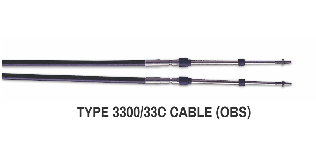 Teleflex Morse CC63323 EXTREME SERVICE 3300 / 33C Style Control Cable ...