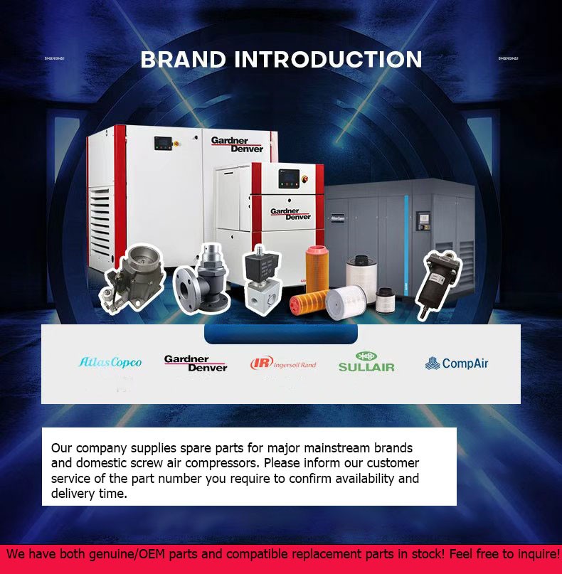 Gardner Denver Oil Shut-Off Valve Repair Kit 85176079 Screw Air ...