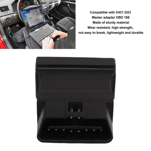 Smart OBD2 16E Connector Plug Convert Adapter Parts For X431 GX3 Master ...