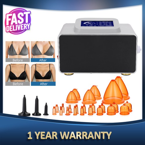 BBL Vacuum Therapy Cupping Machine Butt Enhancement 24 Cups 3 Gua Sha ...