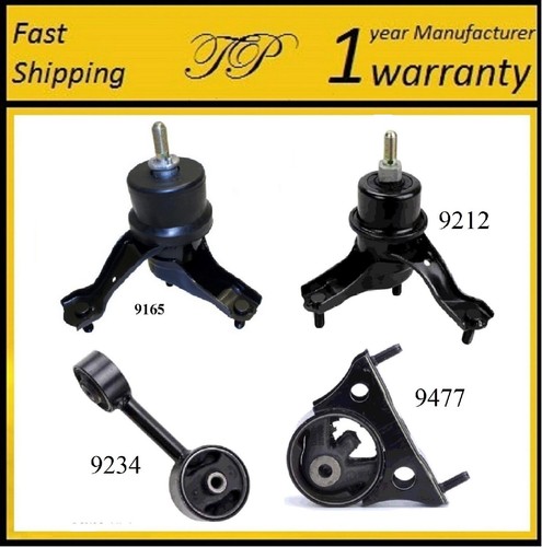 4 PCS FRONT MOTOR & TRANS MOUNT FOR 2004-2007 Toyota Highlander 2.4L ...