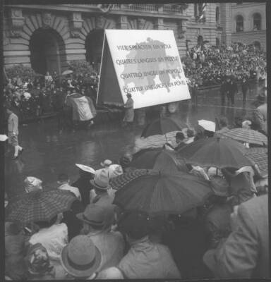 Subject National Languages parade centenary Federal constitutio- 1948 ...