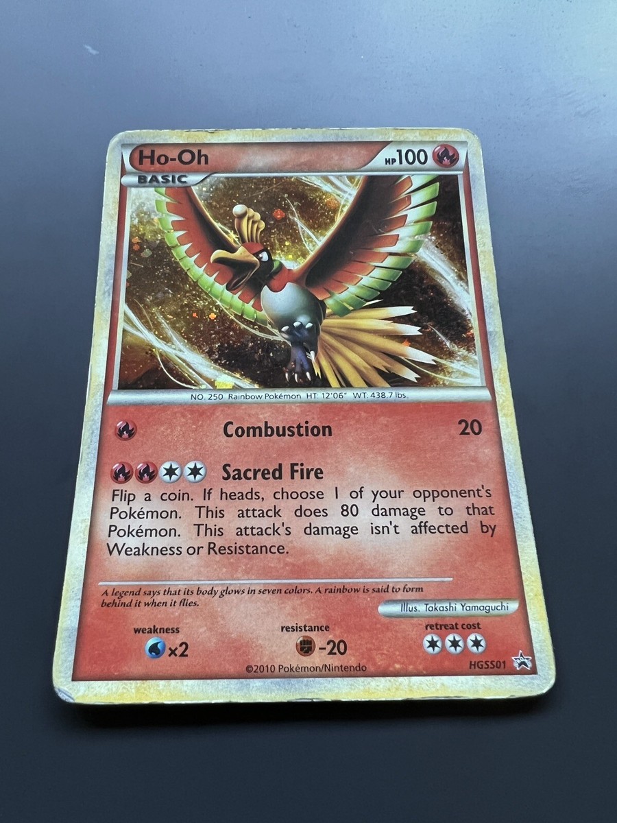 Pokémon TCG Ho-Oh (HGSS Promo 1) HeartGold & SoulSilver Pokémon TCG Ho-Oh (HGSS Promo 1) HeartGold & SoulSilver