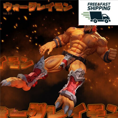 CBSJ Digimon War Greymon Resin Model Painted Statue In Stock L26cm Cast ...