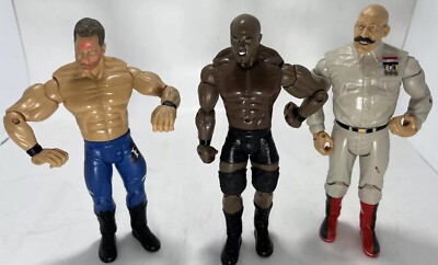 RARE CHRIS BENOIT FIGURE WWE JAKKS 2003 WRESTLING COLLECTIBLE TOY WCW ...