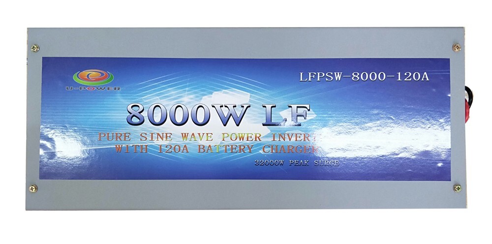 8000W LF Split Phase 24V DC/110V,220V AC 60Hz Pure Sine Wave Power ...