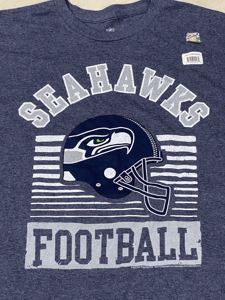 Seattle Seahawks NFL Team Apparel Short Sleeve Tee Shirt XL | eBay